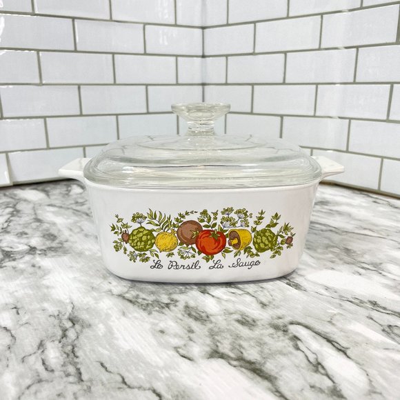 Corningware | Kitchen | Vtg Corning Ware Spice O Life Le Persil La ...